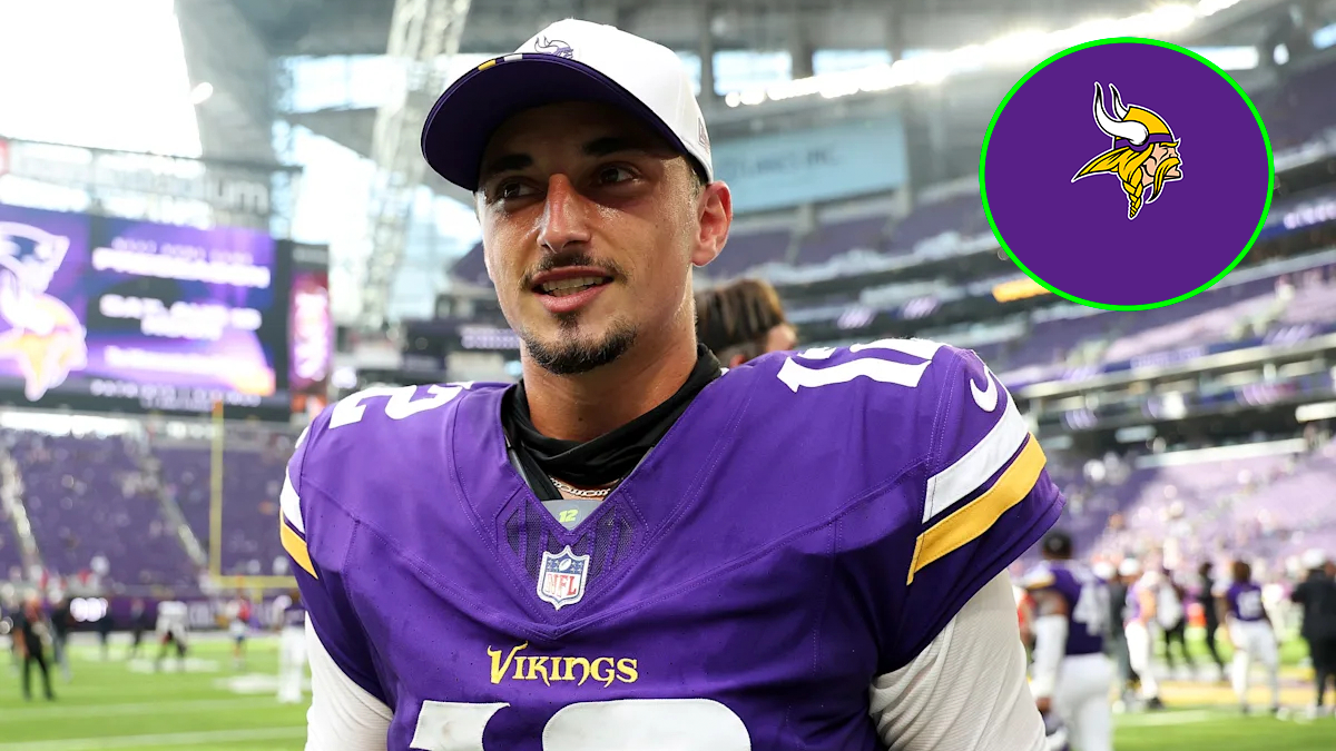 NFL Shock Starter: Vikings Rookie Max Brosmer Thrown Into the Fire for ...