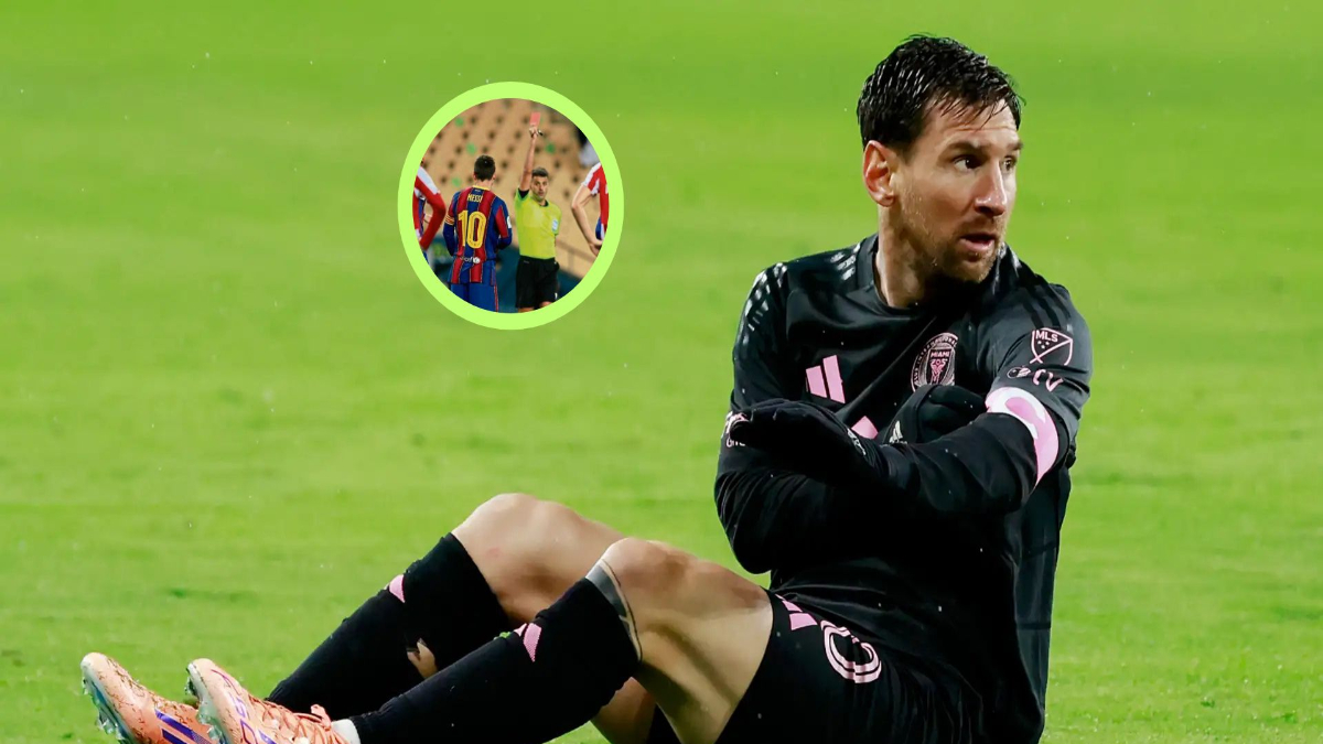 Messi and His Most Memorable Red Cards: From His Argentina Debut to ...